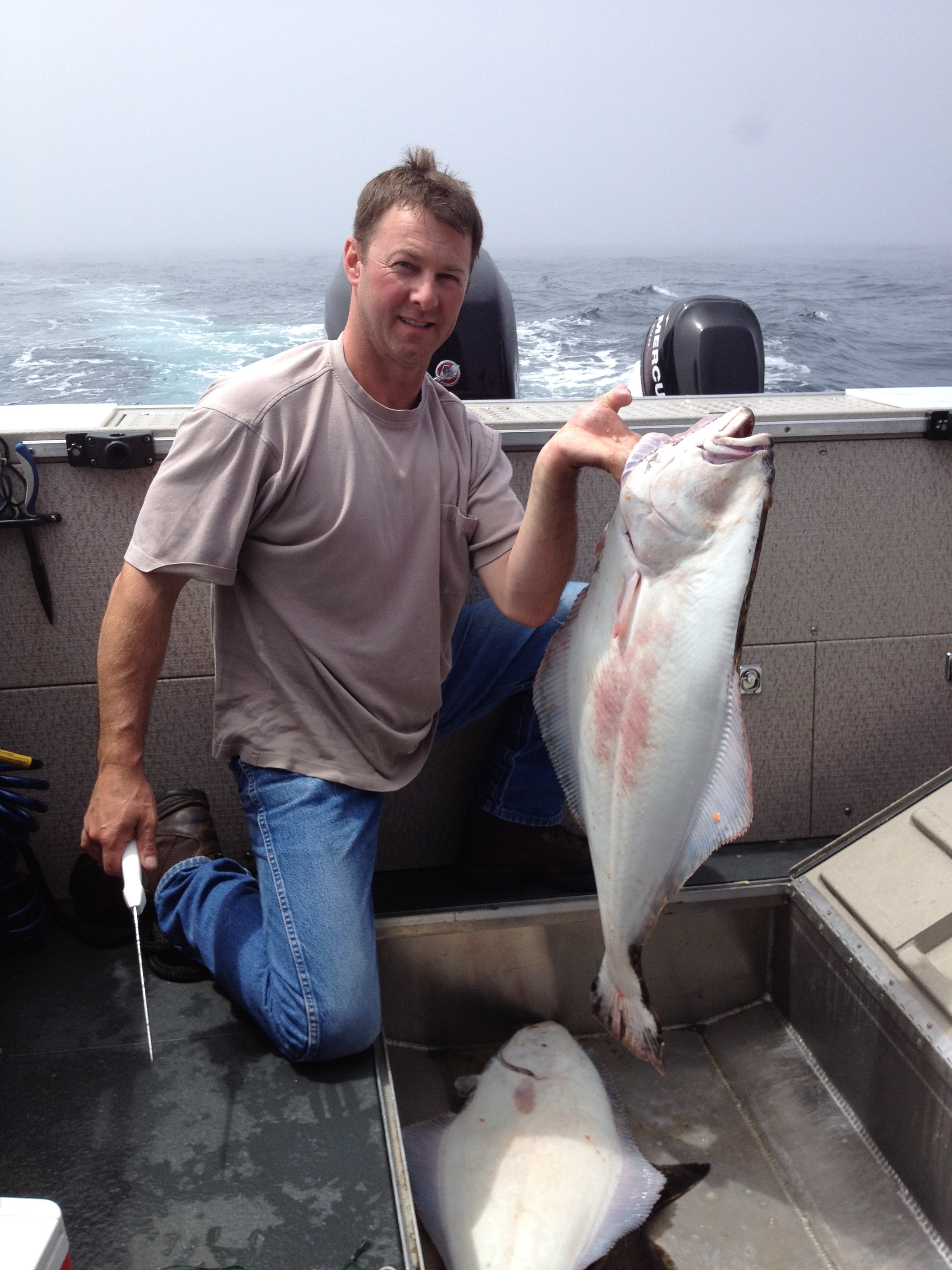 Halibut Fishing off the Oregon Coast